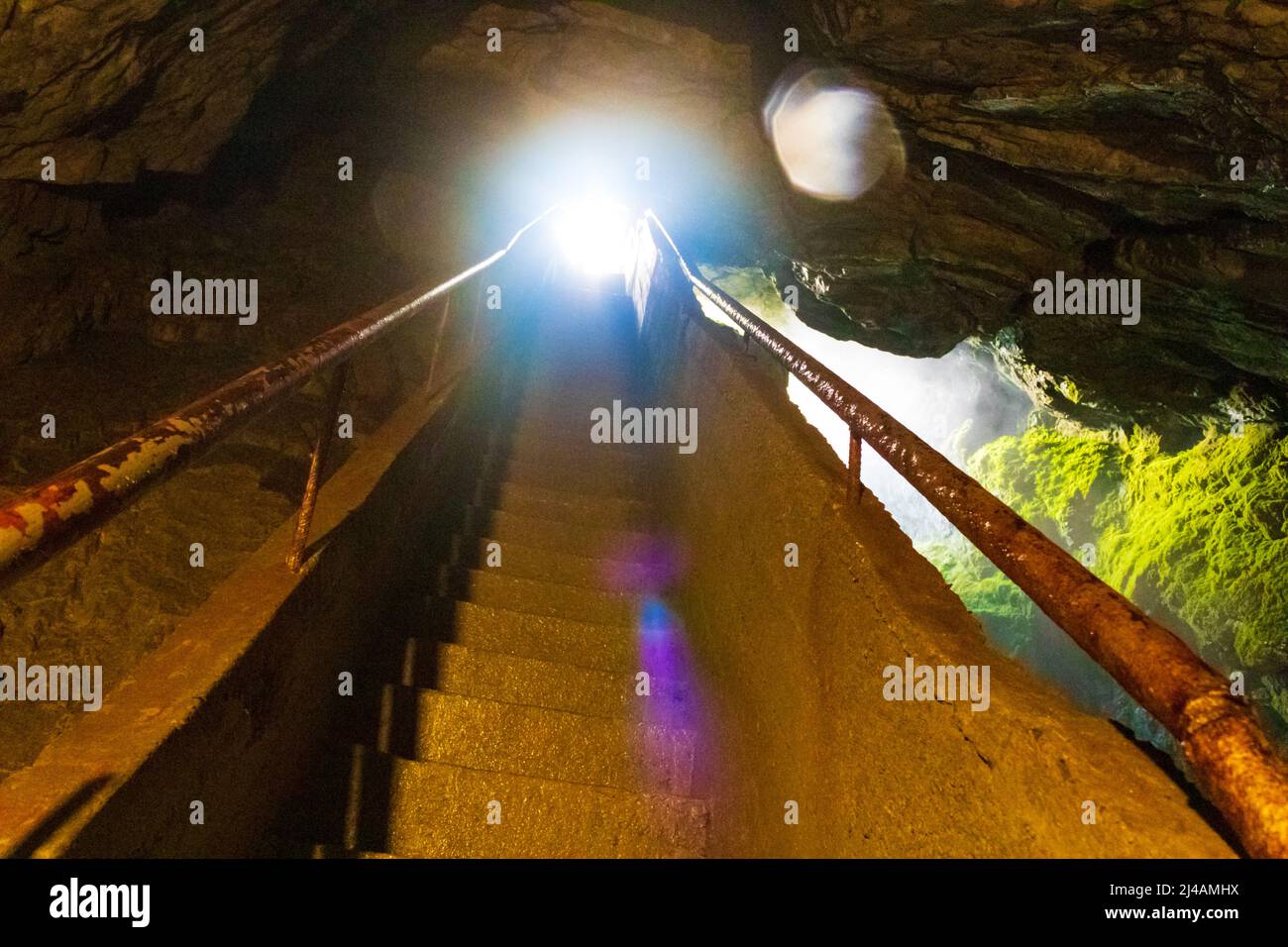 Devil's throat cave bulgaria hi-res stock photography and images - Alamy