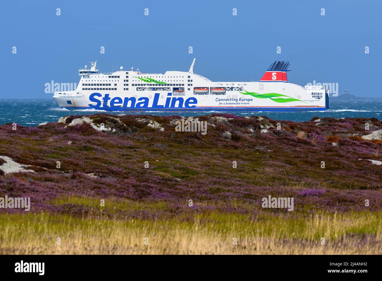Stena Adventurer is a ferry operated by Stena Line on the Irish Sea ...