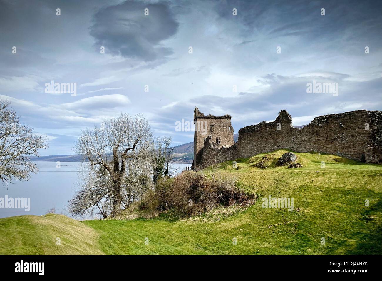 Urquhart castle visitor centre hi-res stock photography and images - Alamy