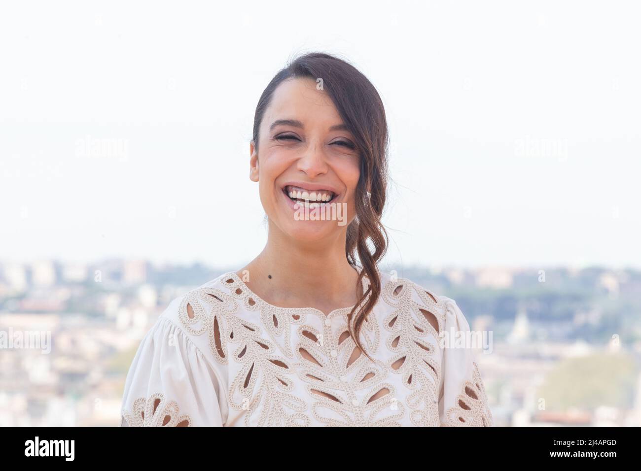 Rome, Italy. 13th Apr, 2022. Giorgia Spinelli attends the photocall of ...