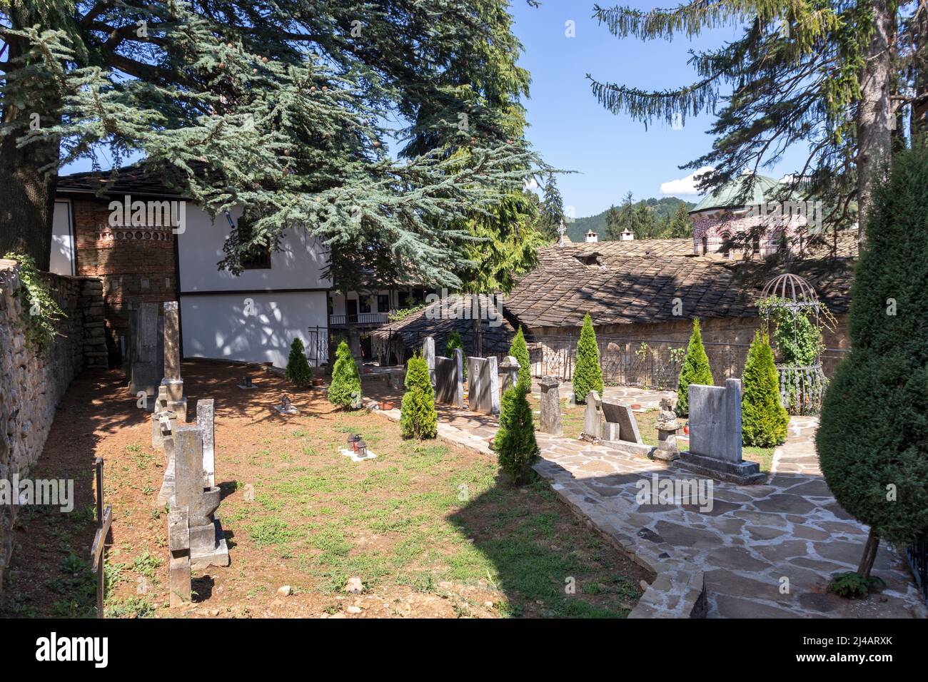 ORESHAK, BULGARIA - AUGUST 31, 2021: Medieval Troyan Monastery of ...