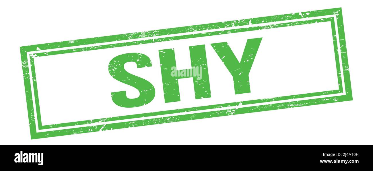 Shy stamp hi-res stock photography and images - Alamy