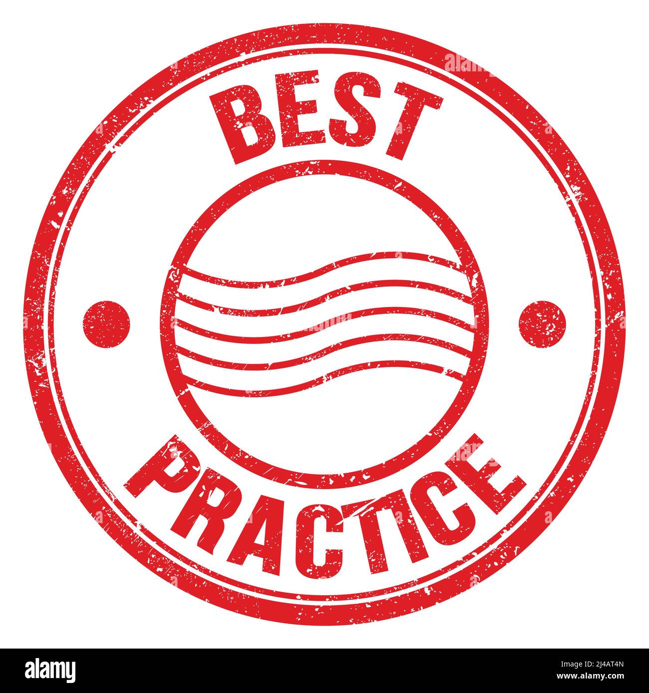 BEST PRACTICE text written on red round postal stamp sign Stock Photo ...