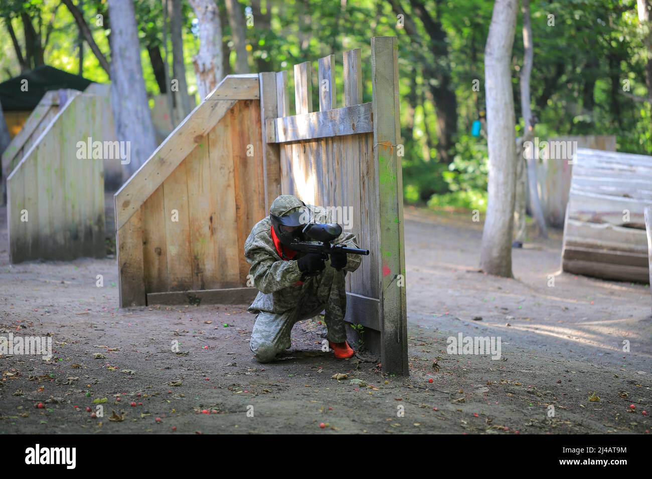 Paintball gear hi-res stock photography and images - Alamy