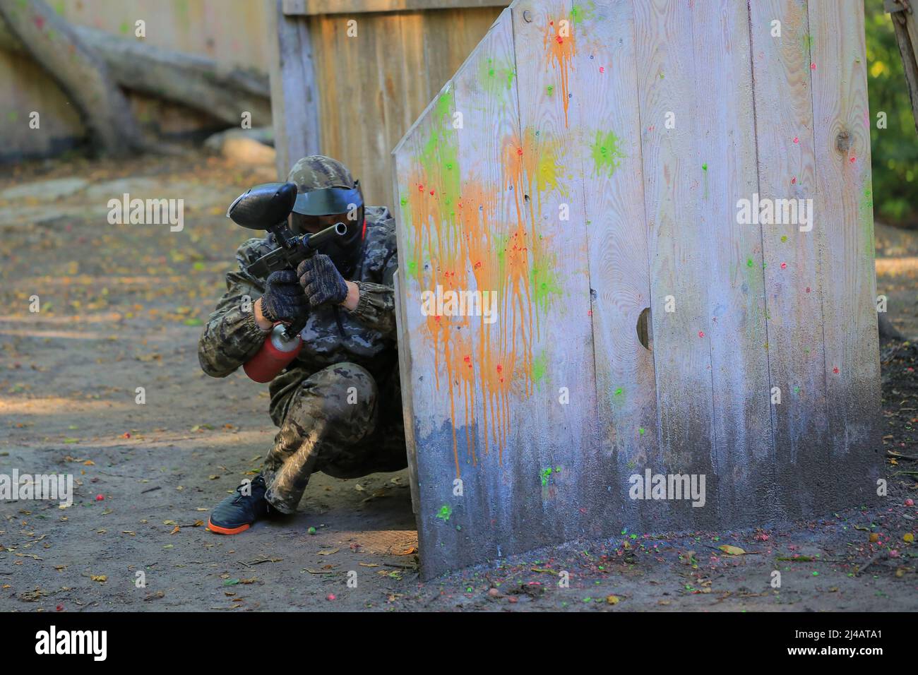 Paintball Shooting Gallery