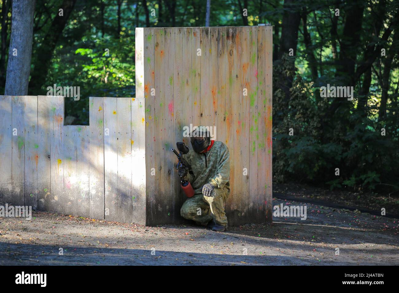 Paintball gear hi-res stock photography and images - Alamy