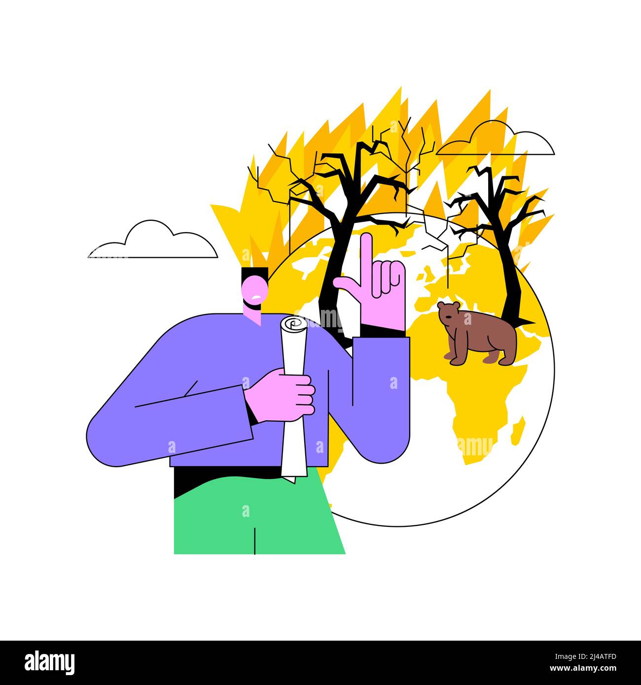 Conflagration Cartoon