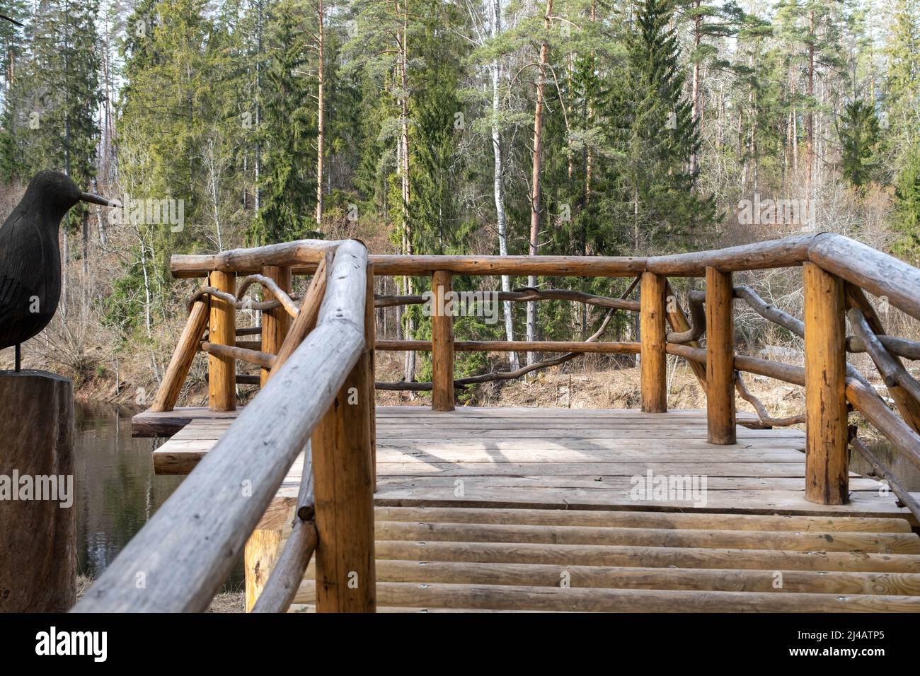 Wooden observation platform structure hi-res stock photography and ...