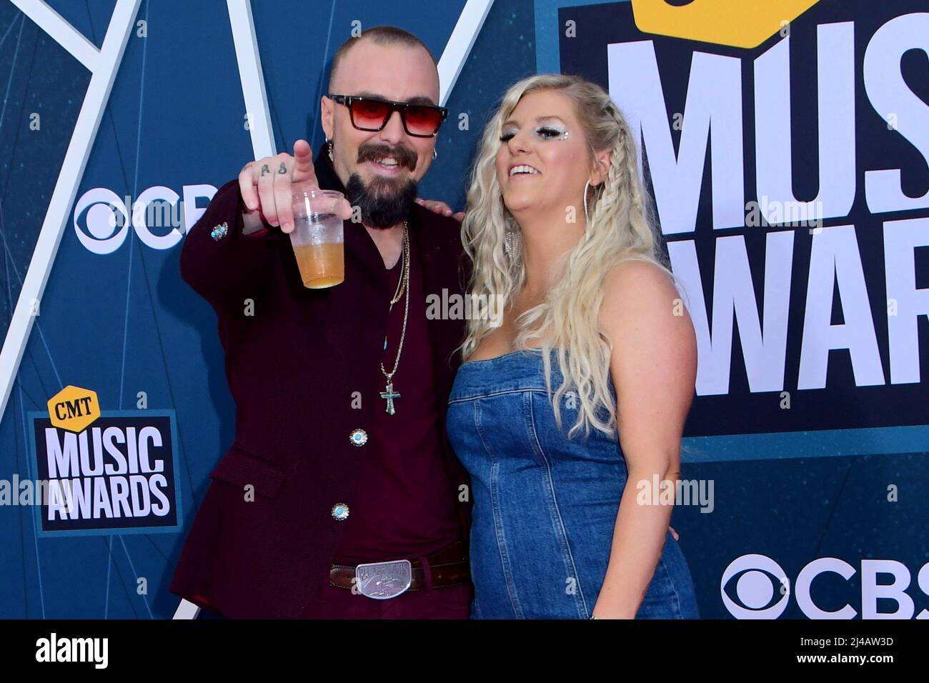 Nashville, Tennessee, USA. 11th Apr, 2022. Elvie Shane, Mandi Payton ...