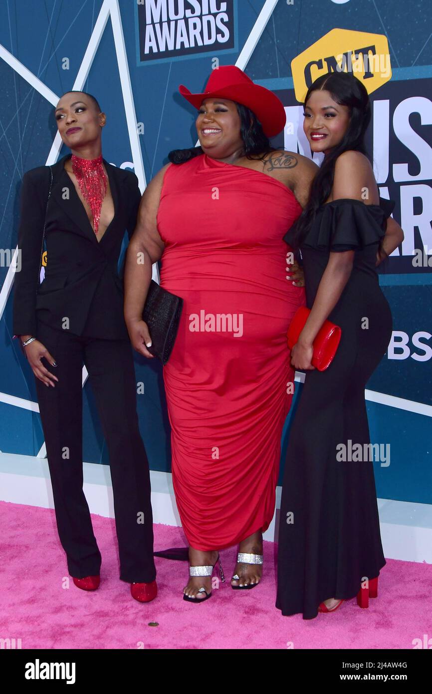 Nashville, Tennessee, USA. 11th Apr, 2022. Trea Swindle, Danica Hart ...