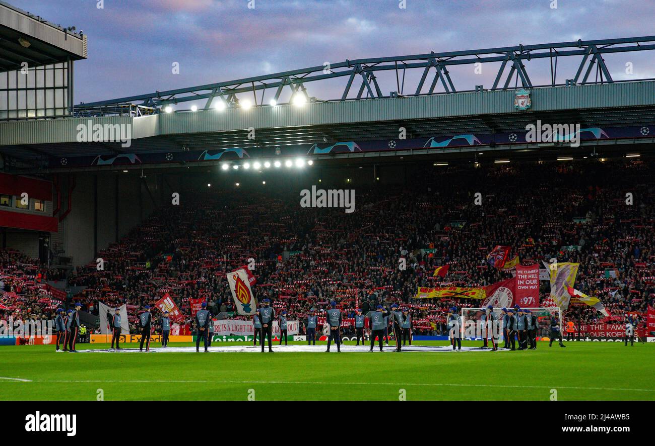 General view inside the ground ahead of the UEFA Champions League ...