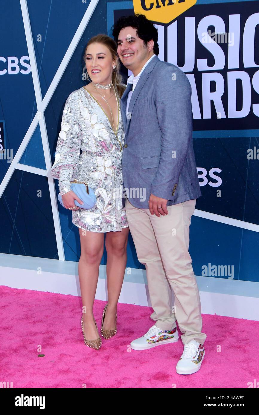 Nashville, Tennessee, USA. 11th Apr, 2022. Maddie Font, Jonah Font ...