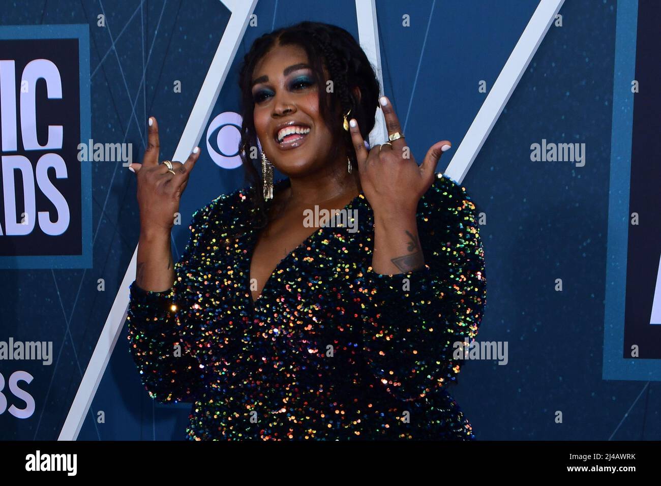 Nashville, Tennessee, USA. 11th Apr, 2022. Brittney Spencer. 2022 CMT ...