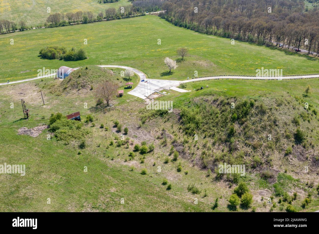 Thracian Tomb of Sveshtari in Bulgaria Stock Photo - Alamy