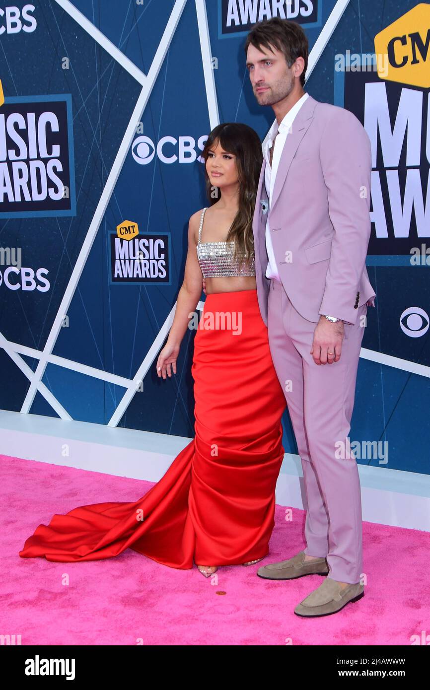 Nashville, Tennessee, USA. 11th Apr, 2022. Maren Morris, Ryan Hurd ...