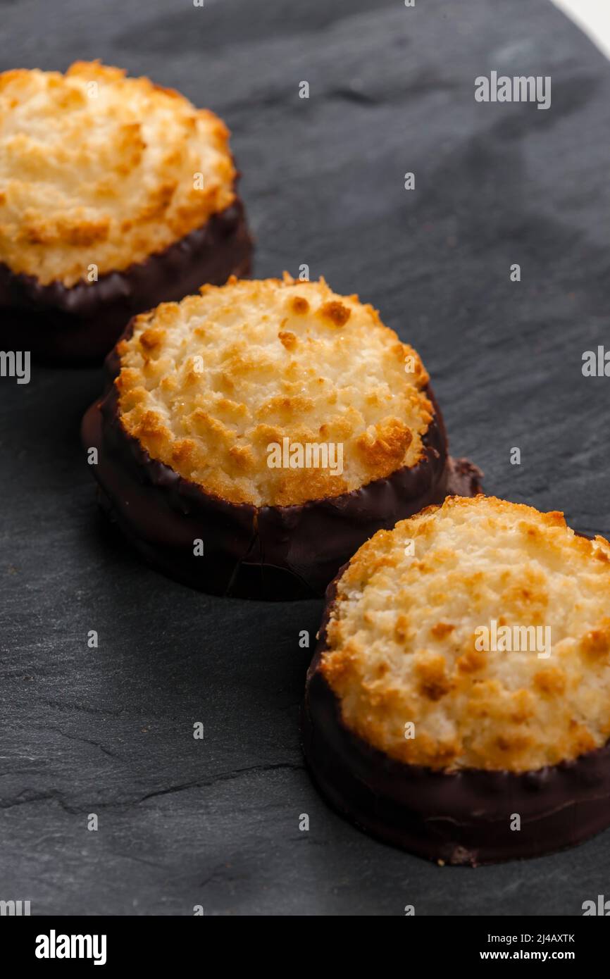 still life of coconut cookies Stock Photo - Alamy