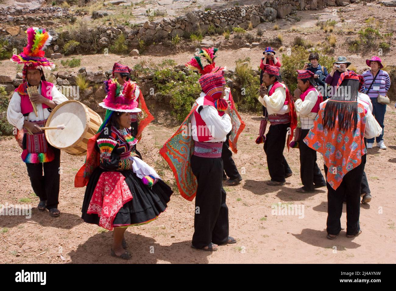 Taquile Island, Peru Stock Photo - Alamy