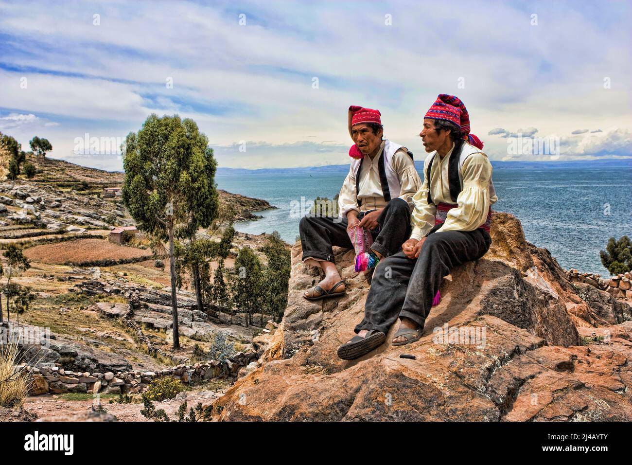 Taquile Island, Peru Stock Photo - Alamy
