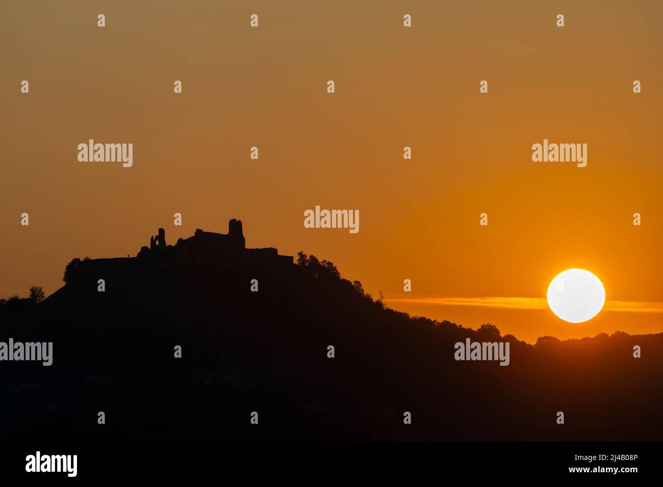 Branc ruins near Myjava, Western Slovakia, Slovakia Stock Photo - Alamy