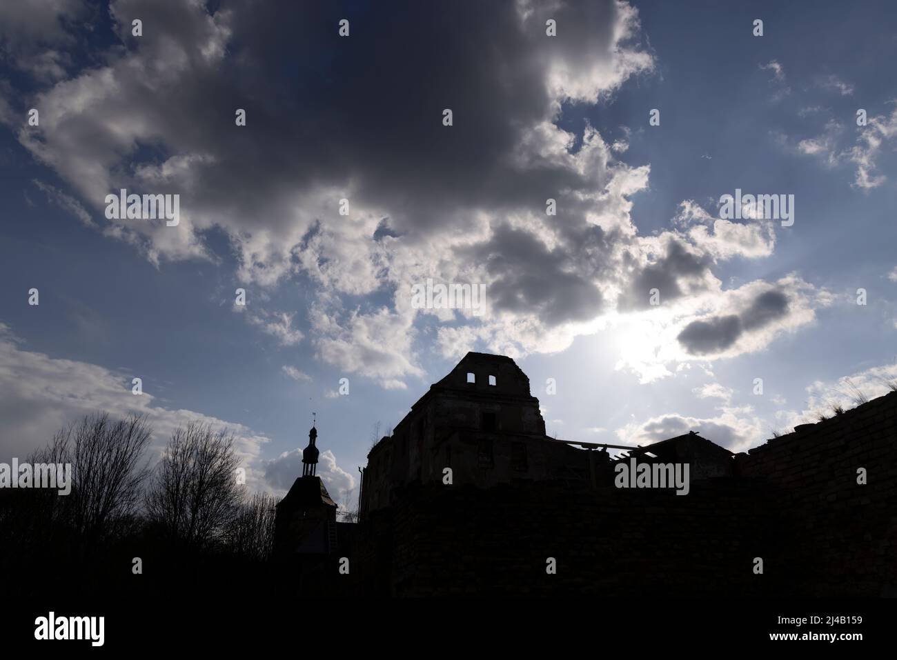 Hartenberg ruins, Western Bohemia, Czech Republic Stock Photo - Alamy