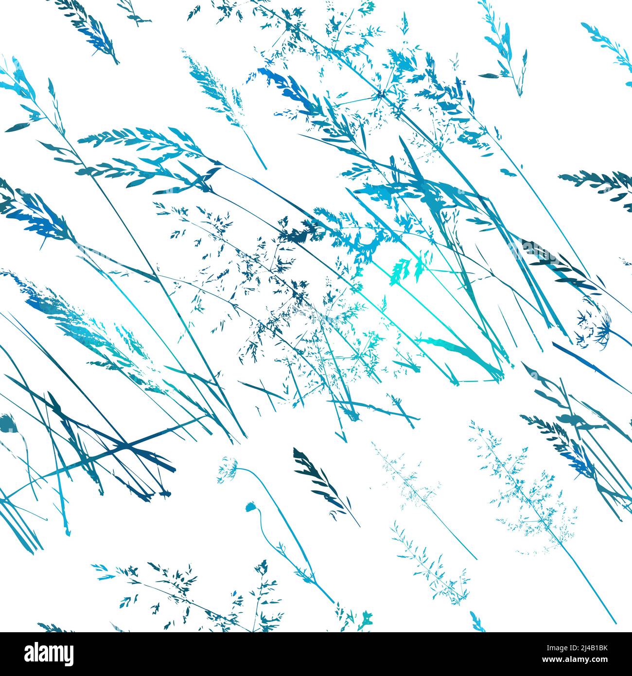 Texture, print design for fabric, background. grass seamless pattern ...