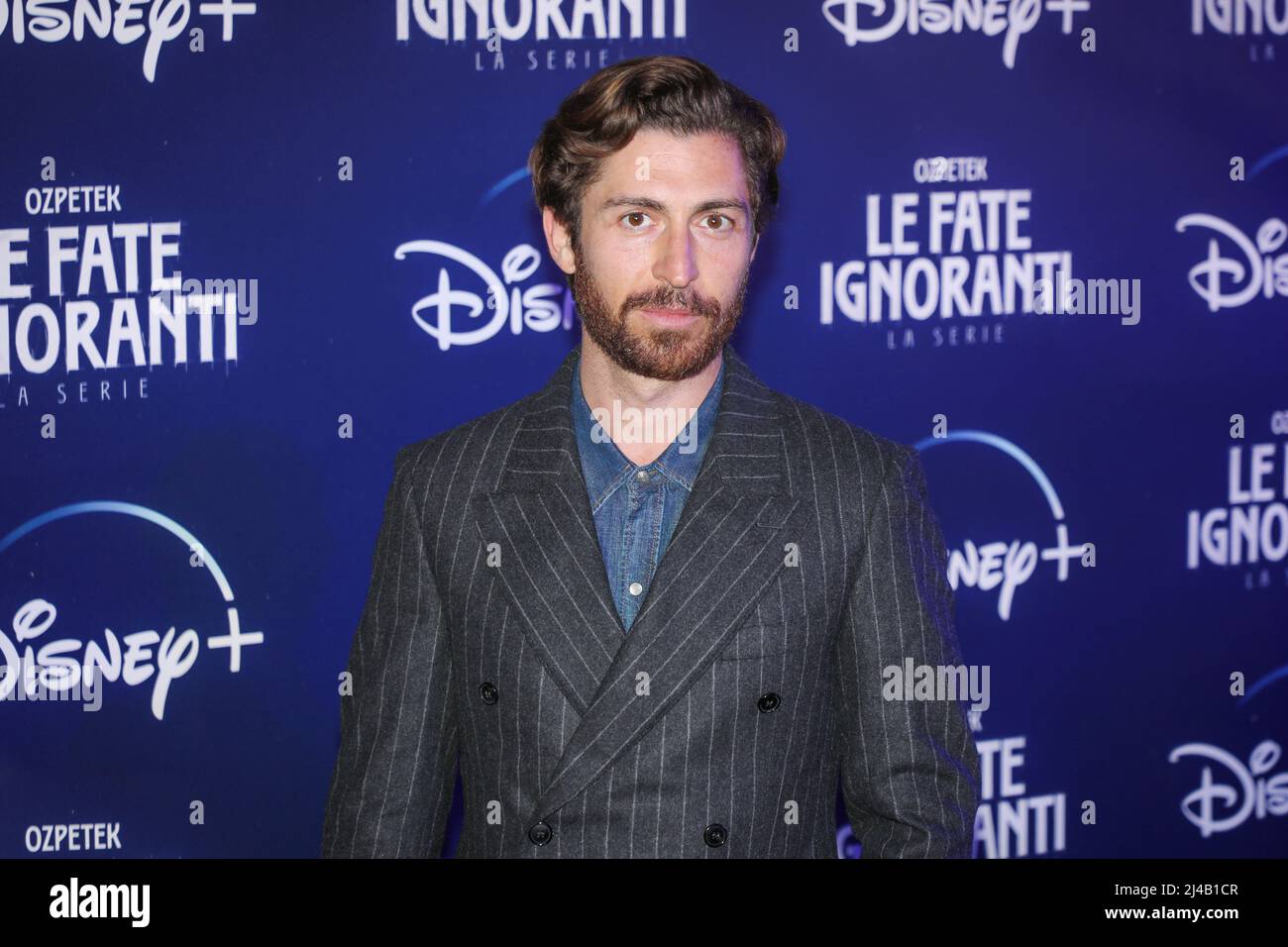 April 8, 2022, Roma, RM, Italy: Jacopo Rampini attend the premiere of ...