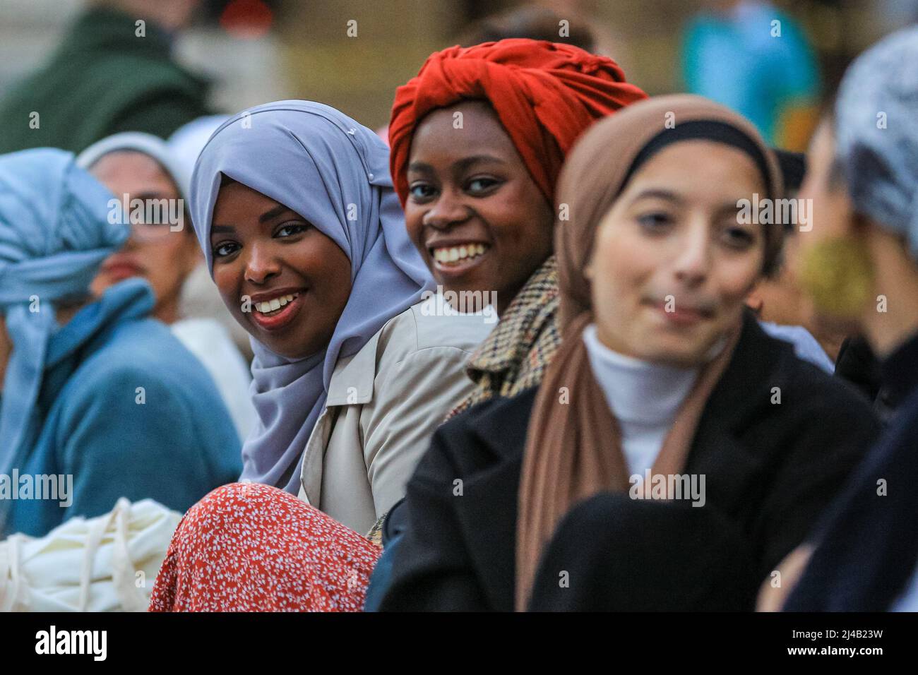 London, UK. 13th Apr, 2022. People take part in the UK's largest Open ...