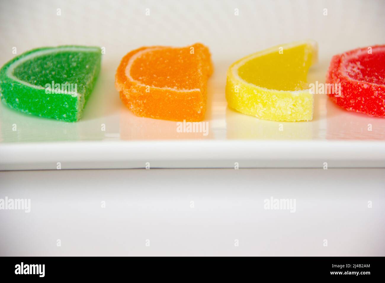 Passover fruit slices candy Stock Photo - Alamy