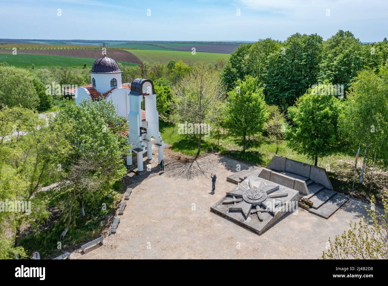 Tutrakan military cemetery in Bulgaria Stock Photo - Alamy