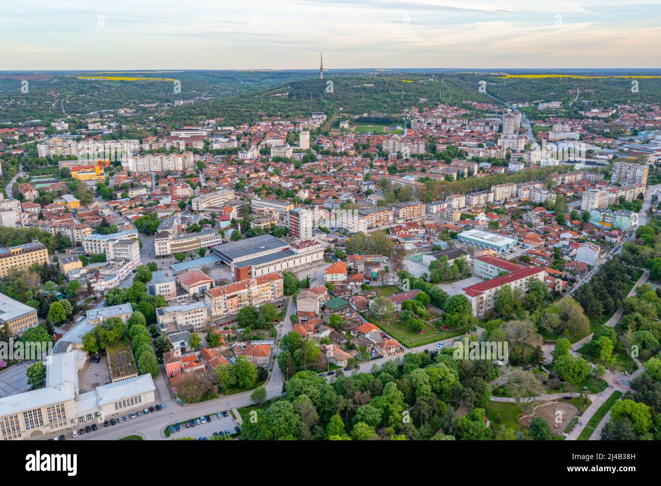Aerial view of Silistra, Bulgaria Stock Photo - Alamy