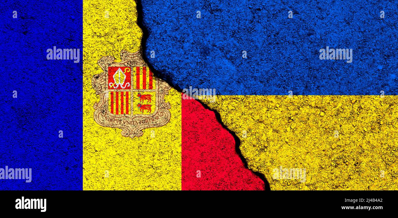 Ukraine andorra flag hi-res stock photography and images - Alamy