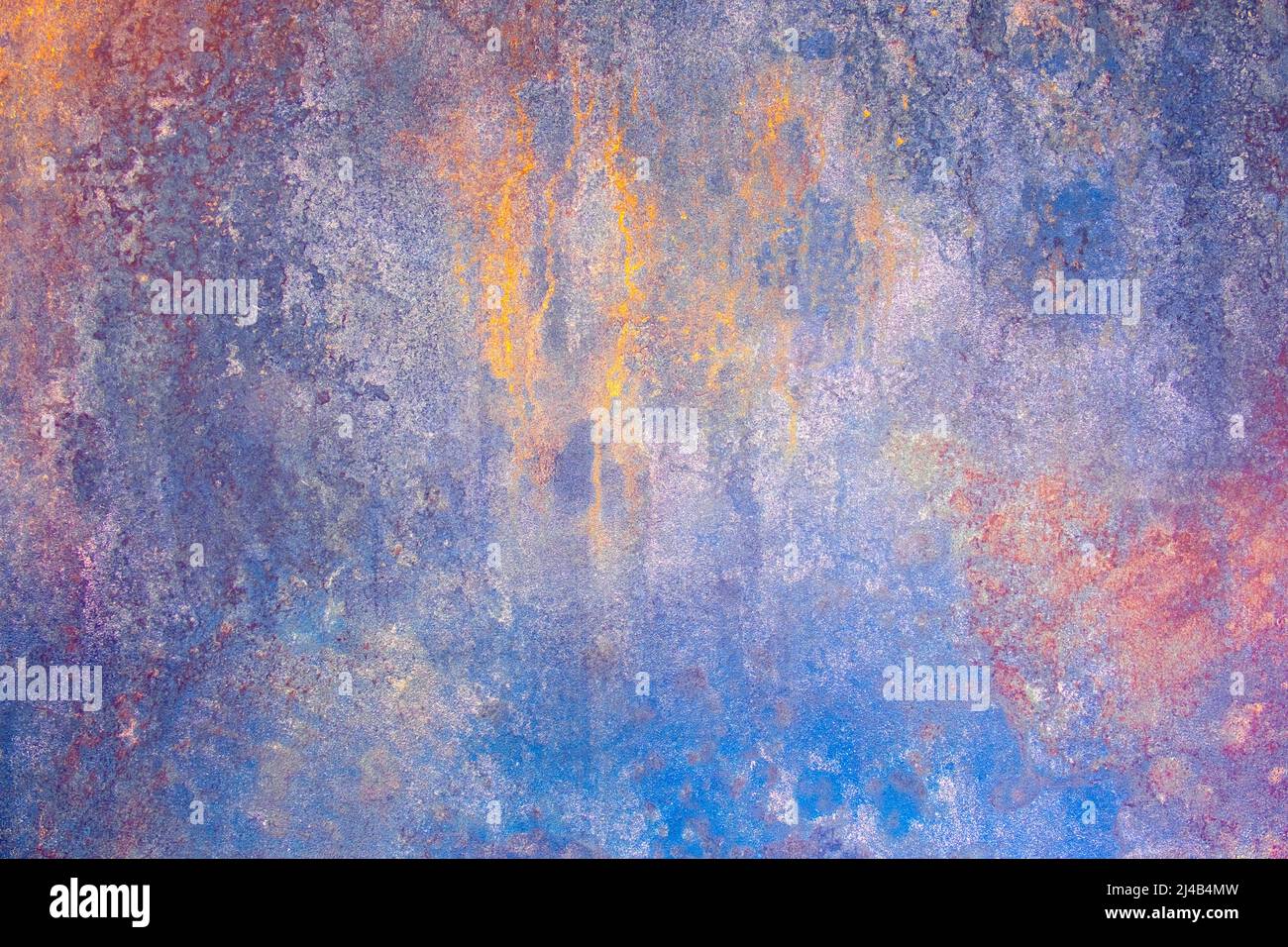 Abstract art blue yellow texture background Stock Photo - Alamy