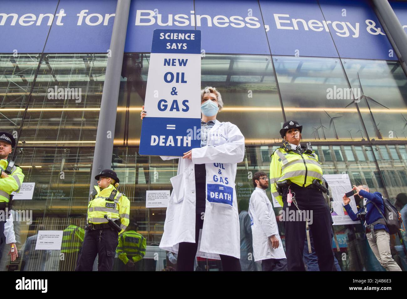Anti fossil fuel protest london hi-res stock photography and images - Alamy