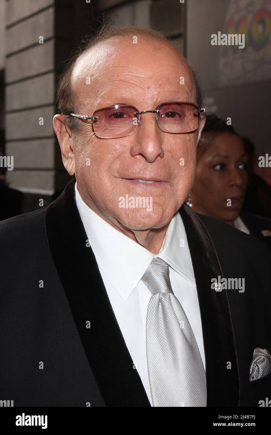 Clive Davis arriving at the opening night of "Motown: The Musical" at ...