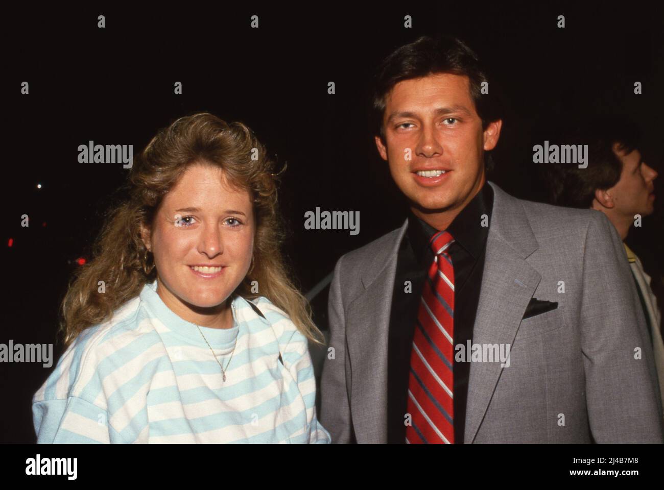 Tracy Austin and Reno Fontana Circa 1980's Credit: Ralph Dominguez ...