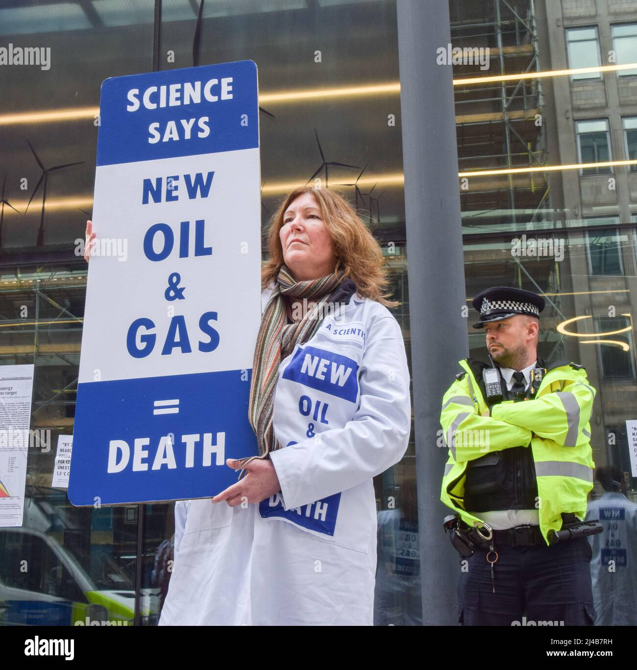 Anti fossil fuel protest london hi-res stock photography and images - Alamy