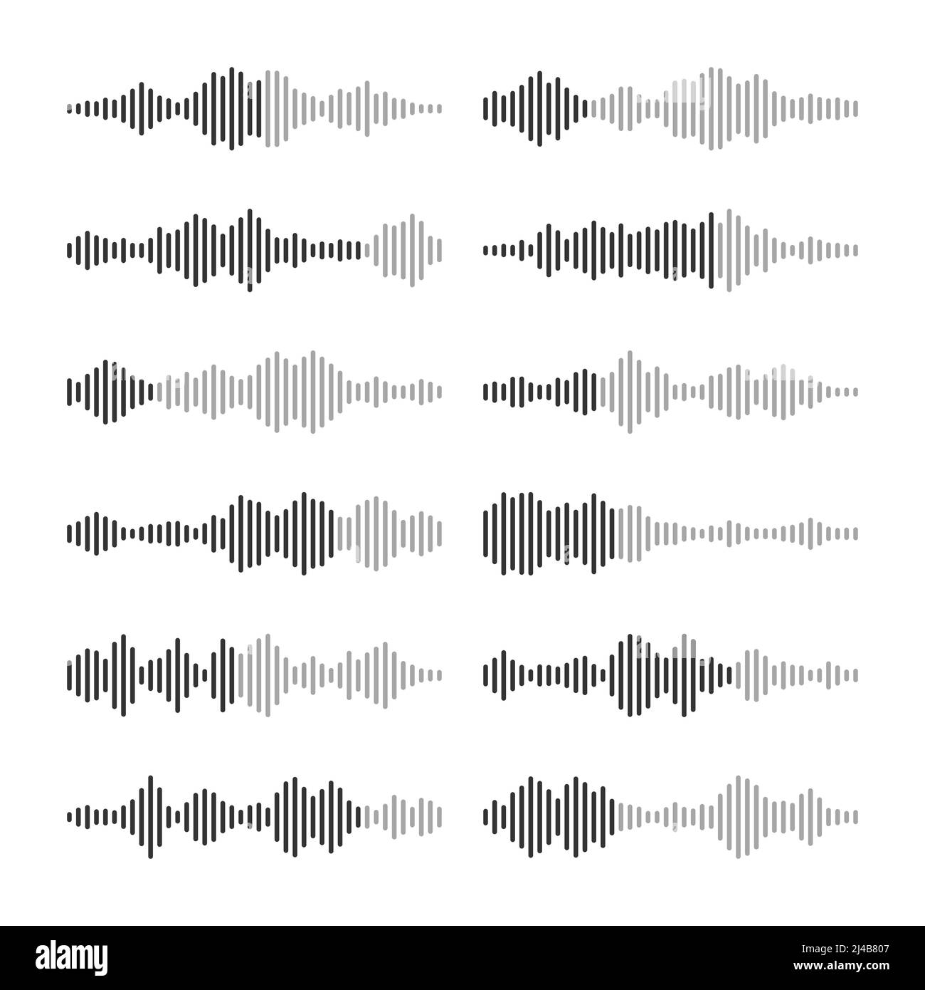 Voice message, mail. Social media chat conversation. Messaging app ...