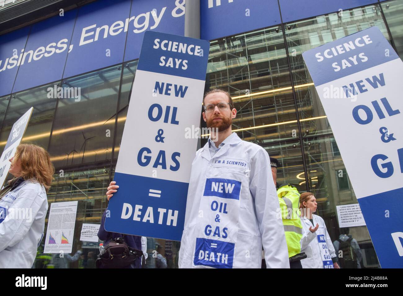 Anti fossil fuel protest london hi-res stock photography and images - Alamy