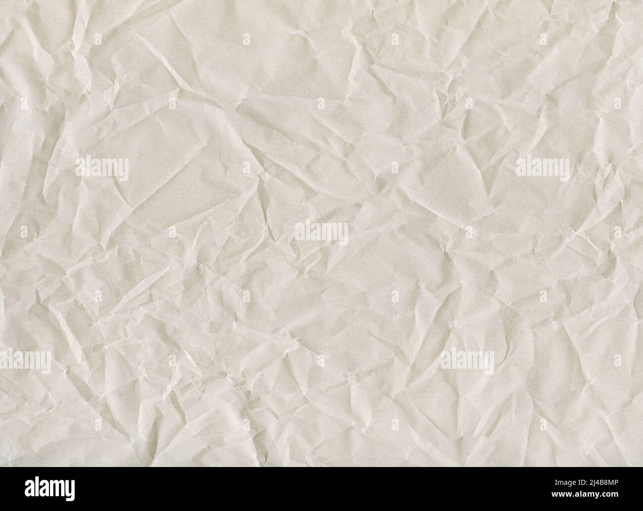 Crumpled paper texture, light parchment, background with copy space ...
