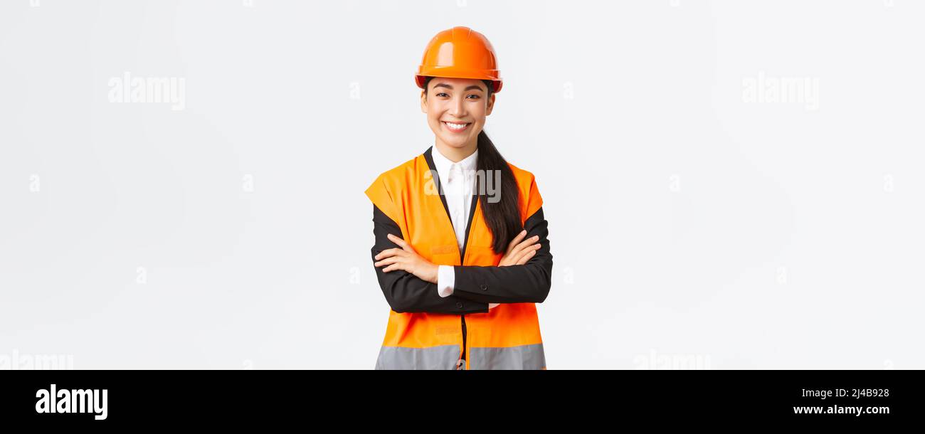 Determined female construction worker hi-res stock photography and ...