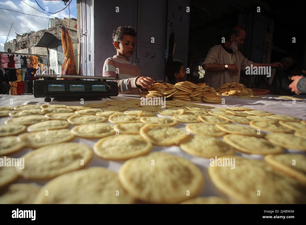 April 11, 2022, Gaza City, The Gaza Strip, Palestine: Palestinian ...