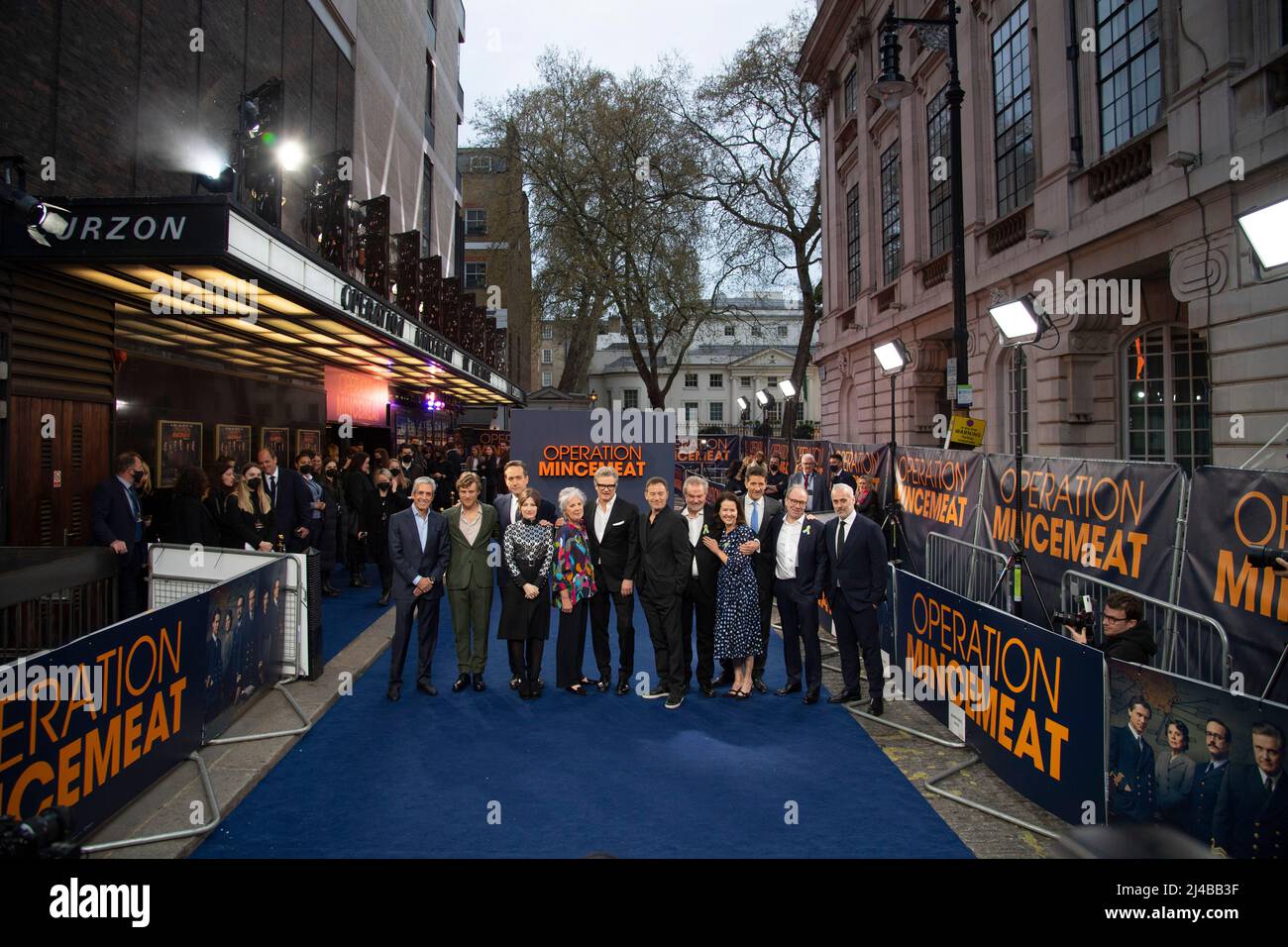 (L-R) Charles S. Cohen, Johnny Flynn, Matthew Macfadyen, Kelly ...