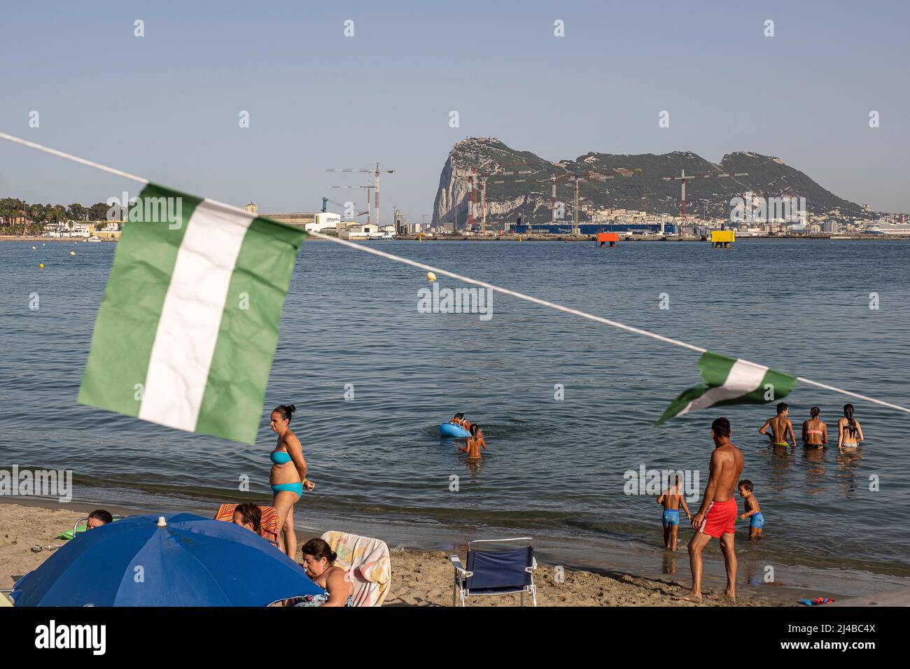 Woman gibraltar panorama hi-res stock photography and images - Alamy