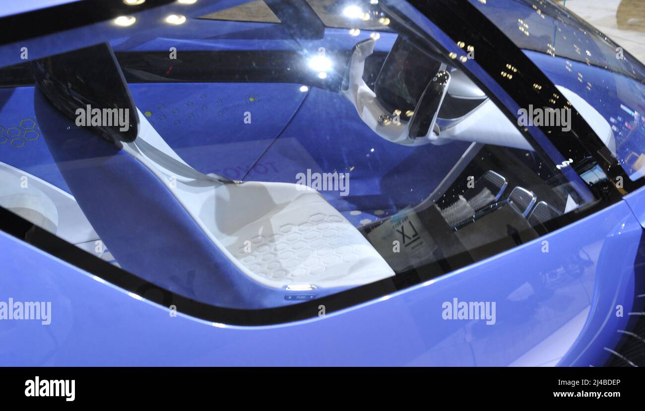 Toyota Rhombus concept on display at the New York International Auto ...