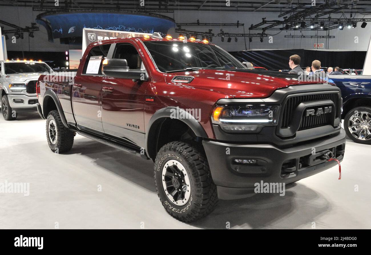 2021 Dodge Ram 2500 Power Wagon on display at the New York ...