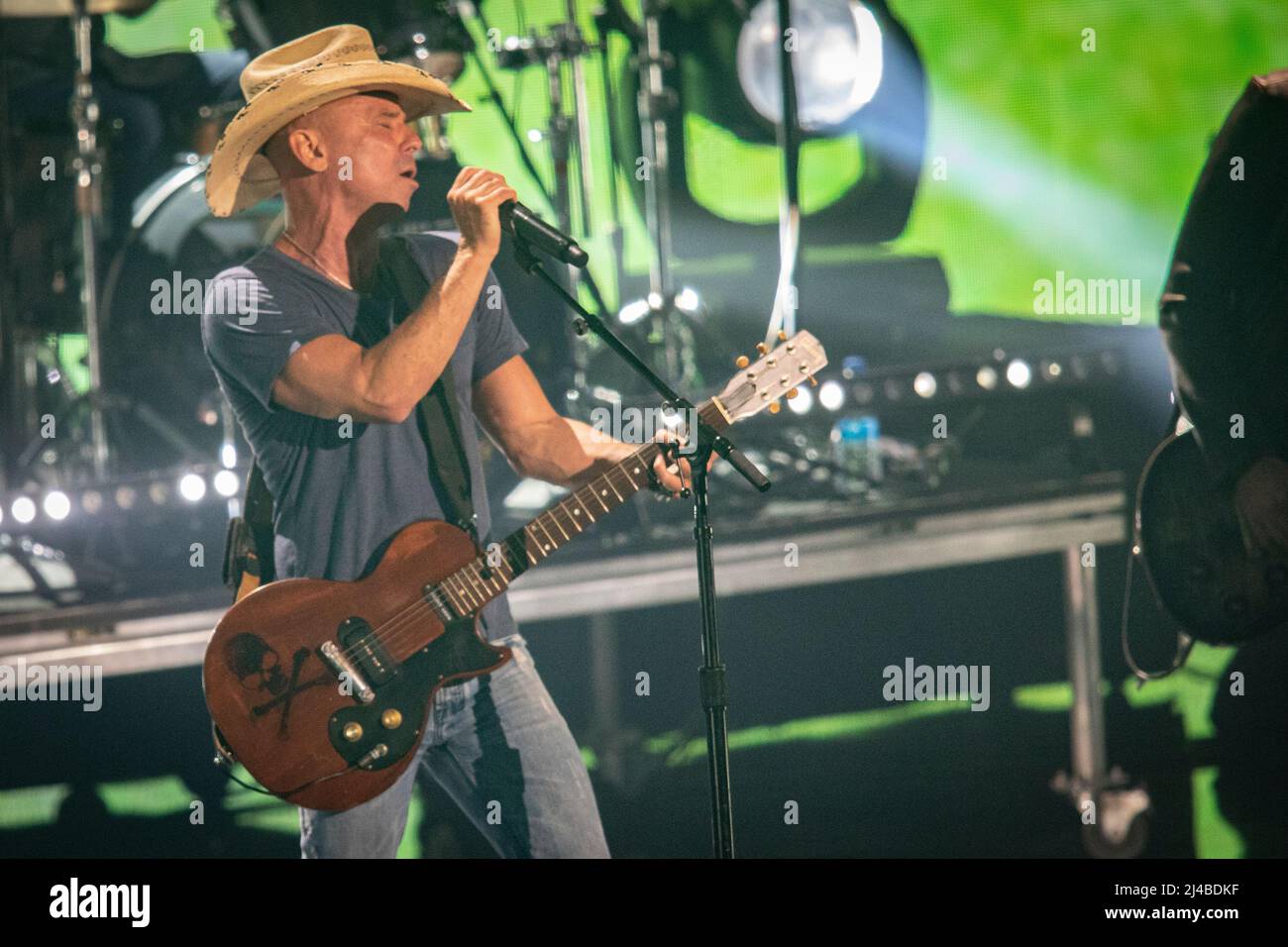 Nashville, Tenn. - April 11, 2022 Kenny Chesney performs during the ...