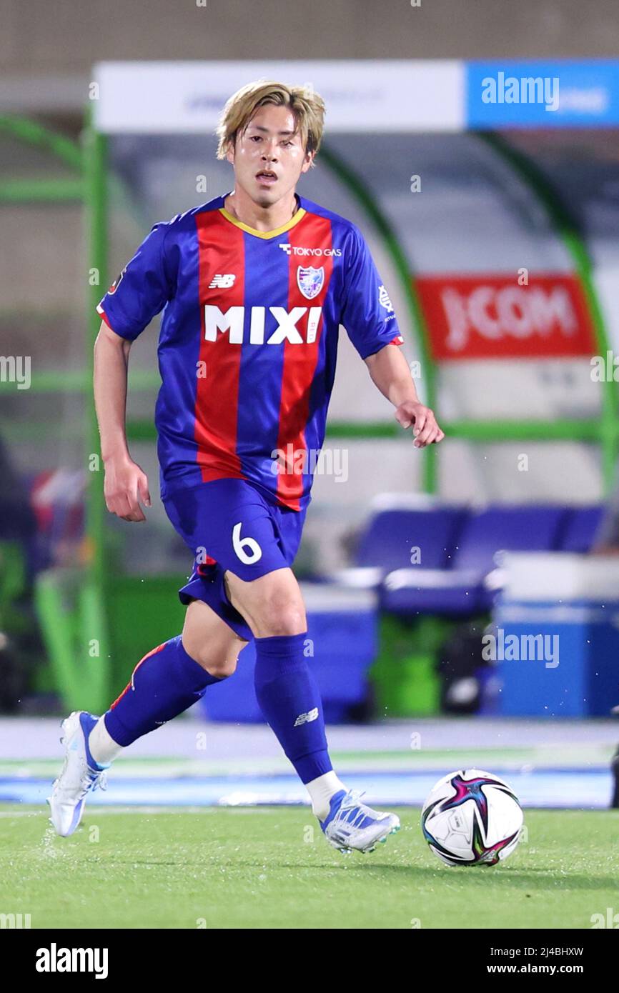 Lemongas Stadium Hiratsuka, Kanagawa, Japan. 13th Apr, 2022. Ryoya Ogawa (FC Tokyo), APRIL 13 ...