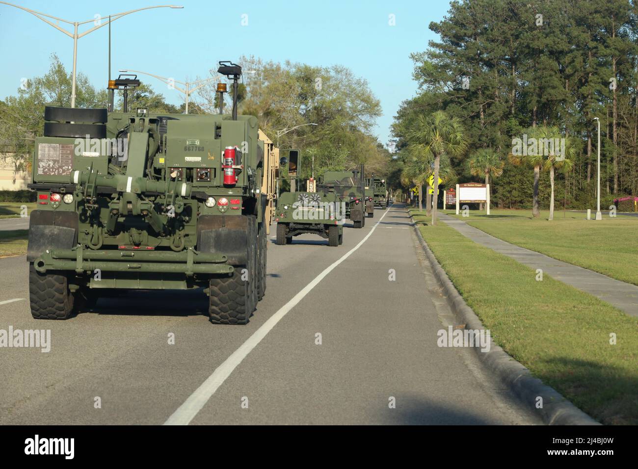 U.S. Marines with 3rd Landing Support Battalion, Combat Logistics ...
