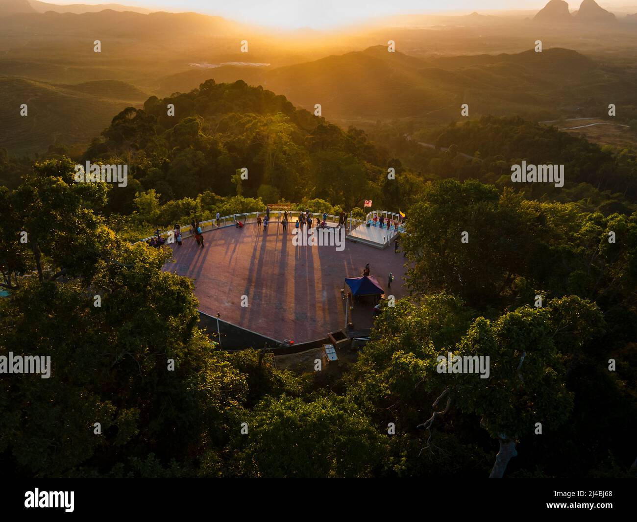 Wang Kerian view Point at Perlis state of Malaysia Stock Photo - Alamy