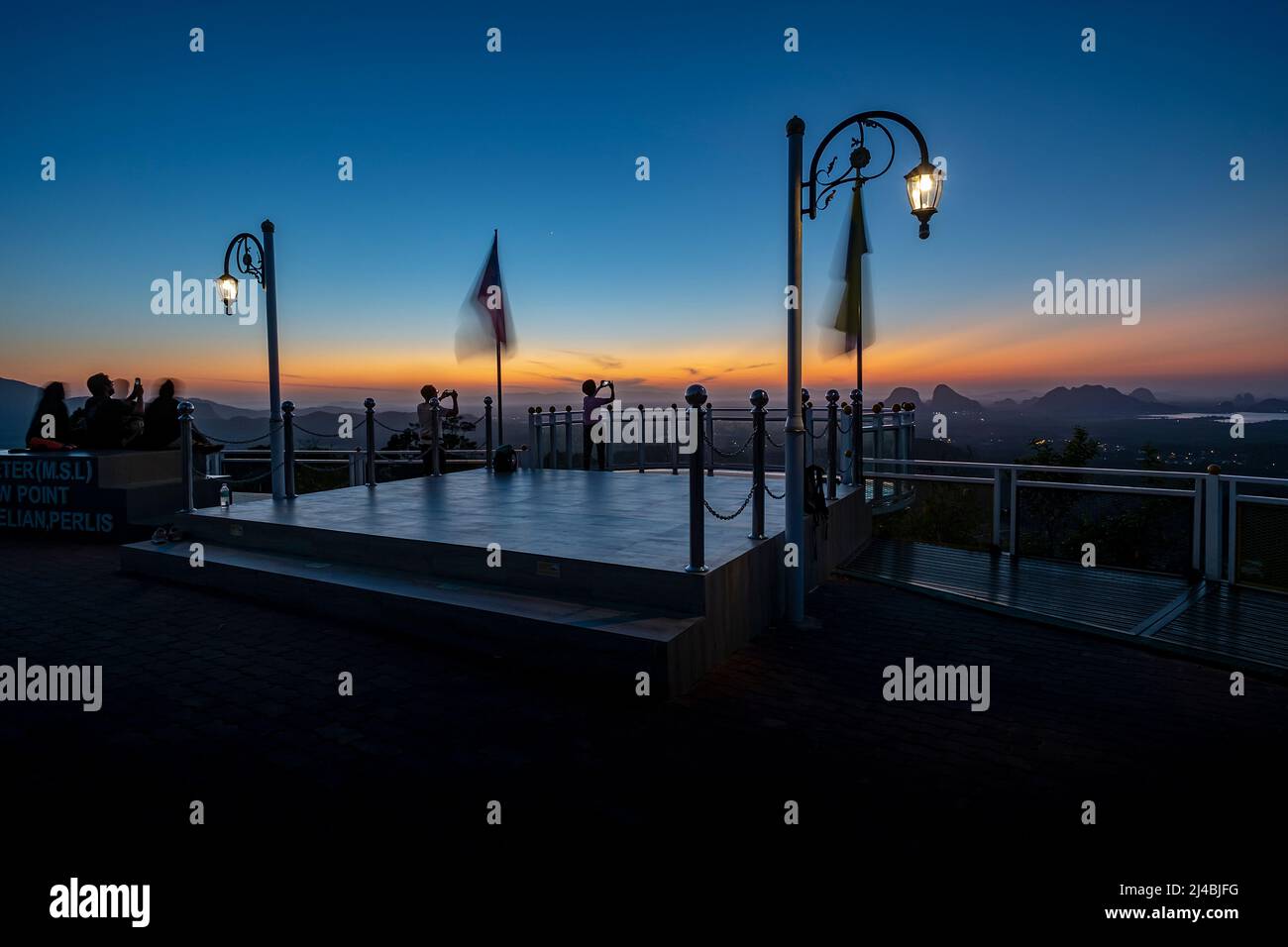 Wang Kerian view Point at Perlis state of Malaysia Stock Photo - Alamy